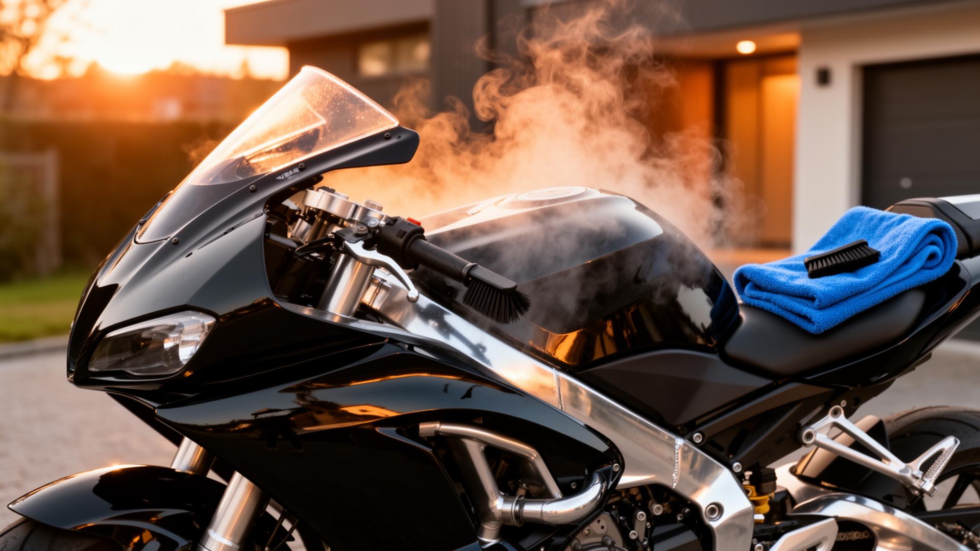 Bestil rens af motorcykel